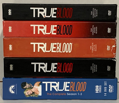 TRUE BLOOD THE COMPLETE SERIES SEASONS 1-7 DVD Box Set HBO Vampires ...