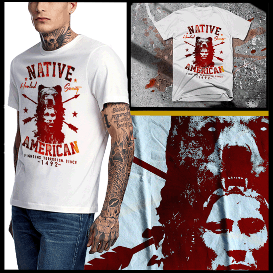 Native American Indian Warrior Headdress, Geronimo,Tomahawk Katana ...