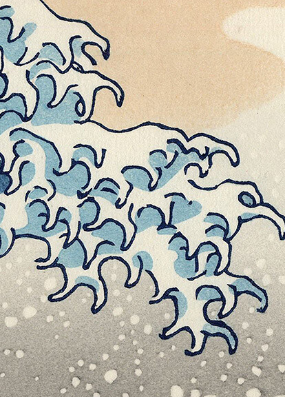 The Great Wave off Kanagawa - Hokusai - Japanese Art Print - 16x24 | eBay