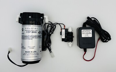 AQUATEC CDP 8800 Water Pressure Booster Pump With Power Supply Used | eBay