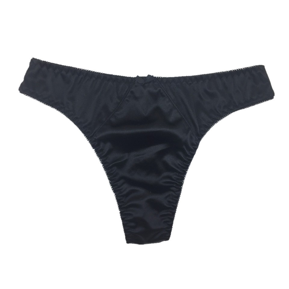 3 Or 5 Pcs Lot Women's Sexy Satin G-string Thongs Panties Fashion ...