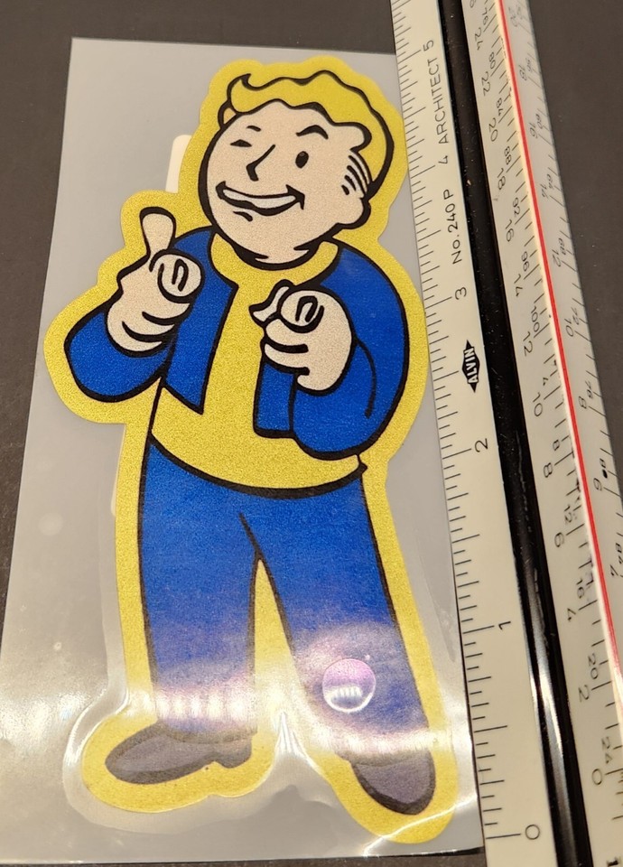 Fallout Vault Boy Sticker | eBay