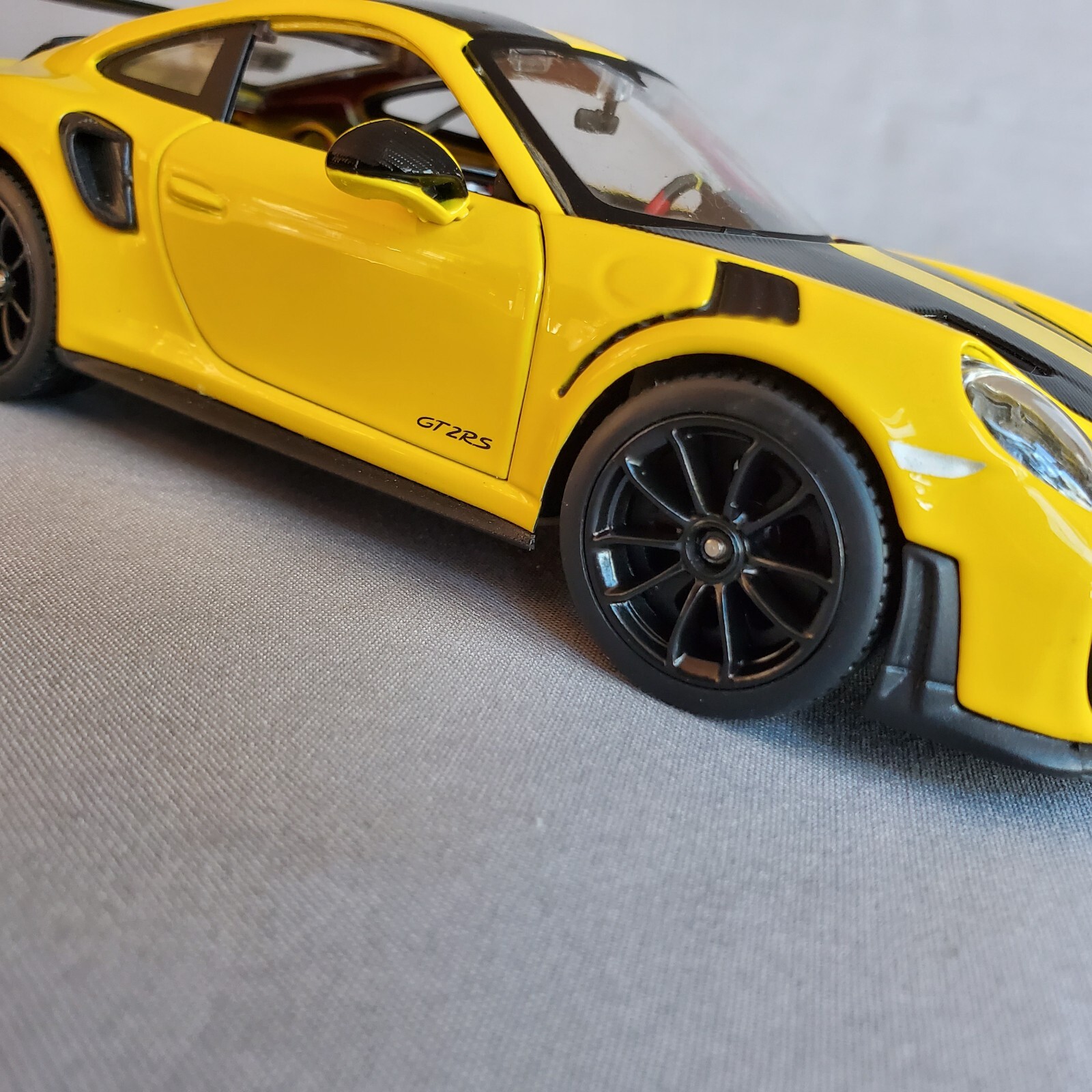 Porsche 911 GT2 RS WL 284131 RC Chassis AWD Car Custom build 1:24 Black ...