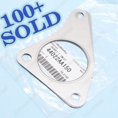 Genuine OEM Subaru Exhaust Gasket Turbo Upper UP Pipe WRX STI XT GT ...