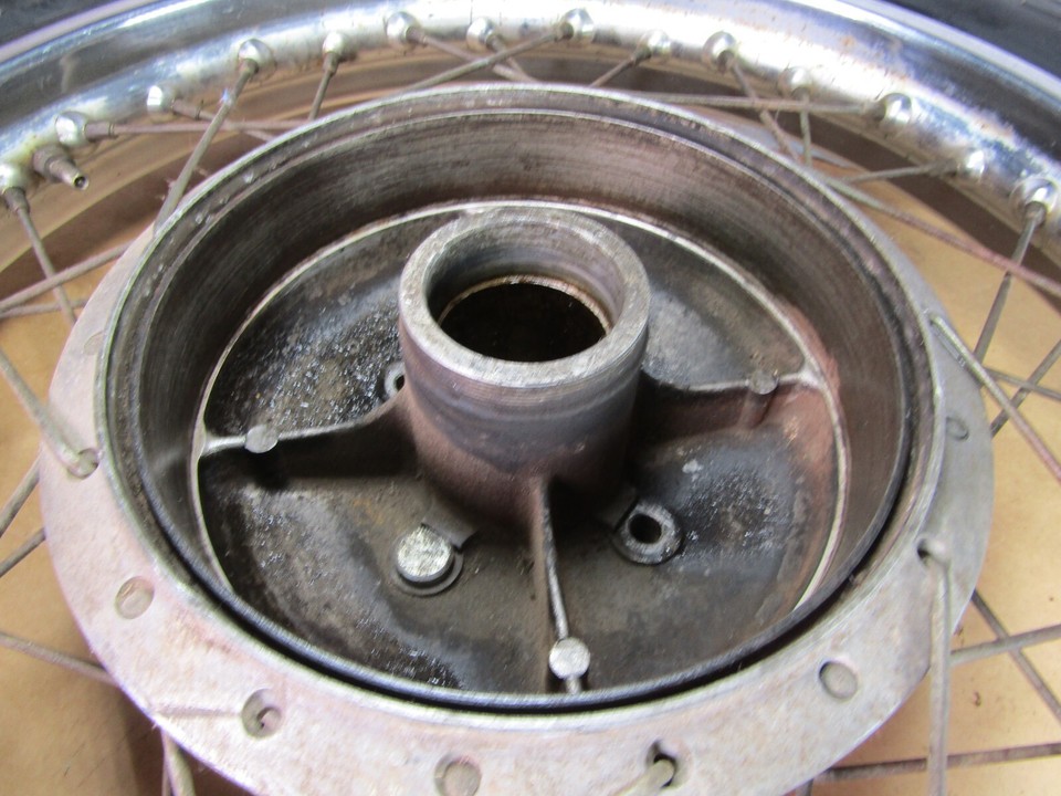 Honda CB72 250 CL72 250 CB77 305 CL77 305 DID 3.50 x 18 " Rear Wheel 🔥 ...