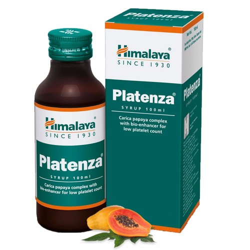 Himalaya Platenza Syrup, Carica Papaya Complex To Boost Platelet Count ...