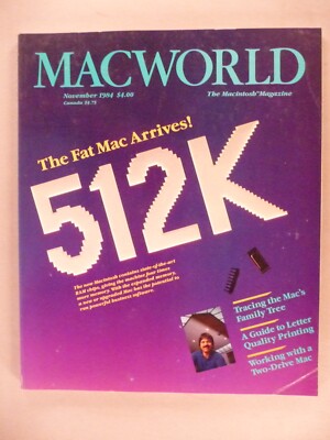 Macworld Magazine #5 - November, 1984 ~~ Steve Jobs, Apple Computer ...