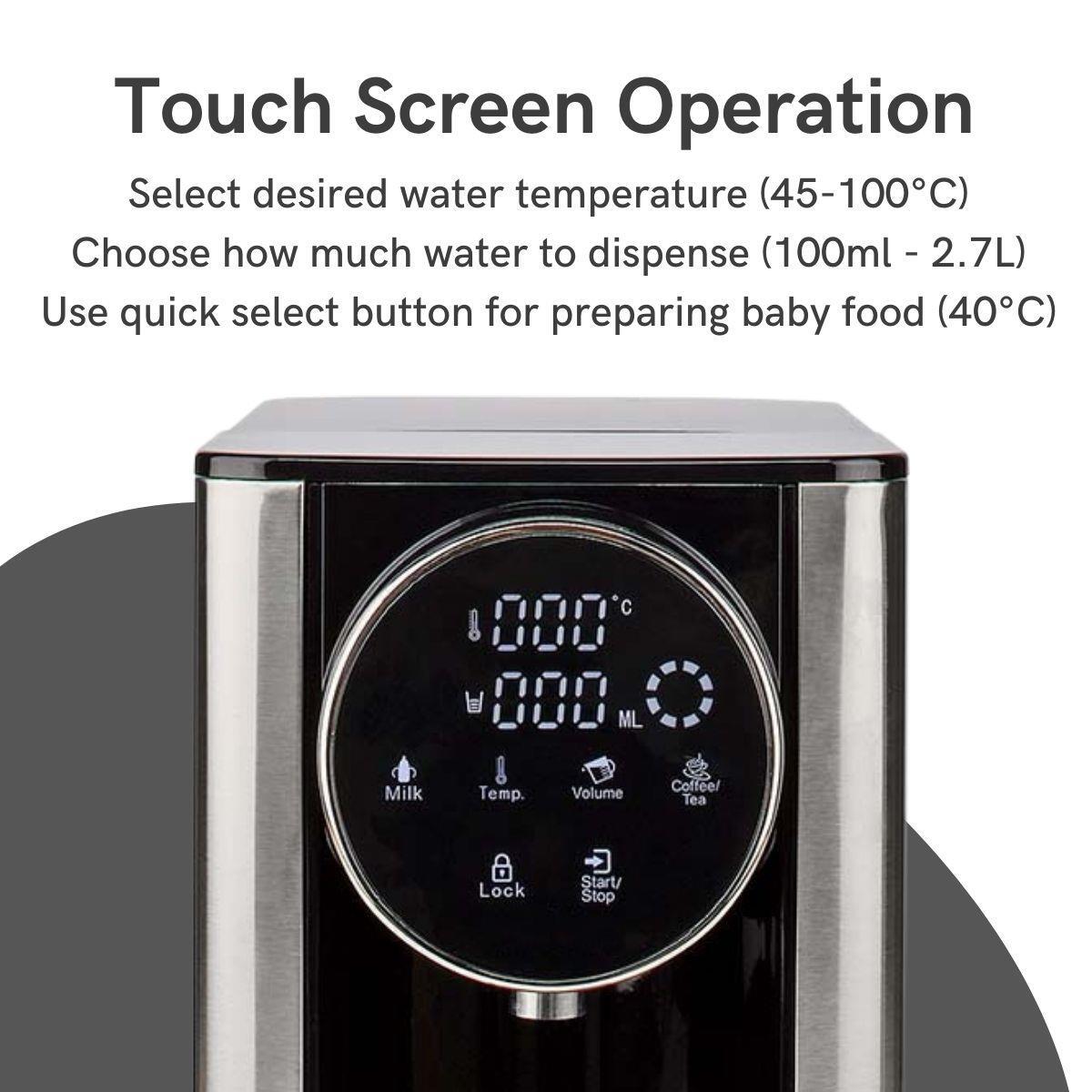 2600W 2.7L Instant Hot Water Dispenser Boiler Kettle Machine + 6 Heat ...