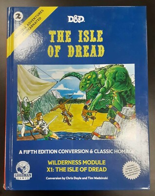 Isle of Dread Reincarnated HC Goodman Games | eBay