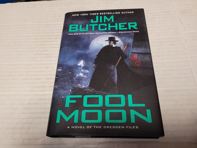 Dresden Files Ser.: Fool Moon by Jim Butcher (2008, Hardcover) for sale ...