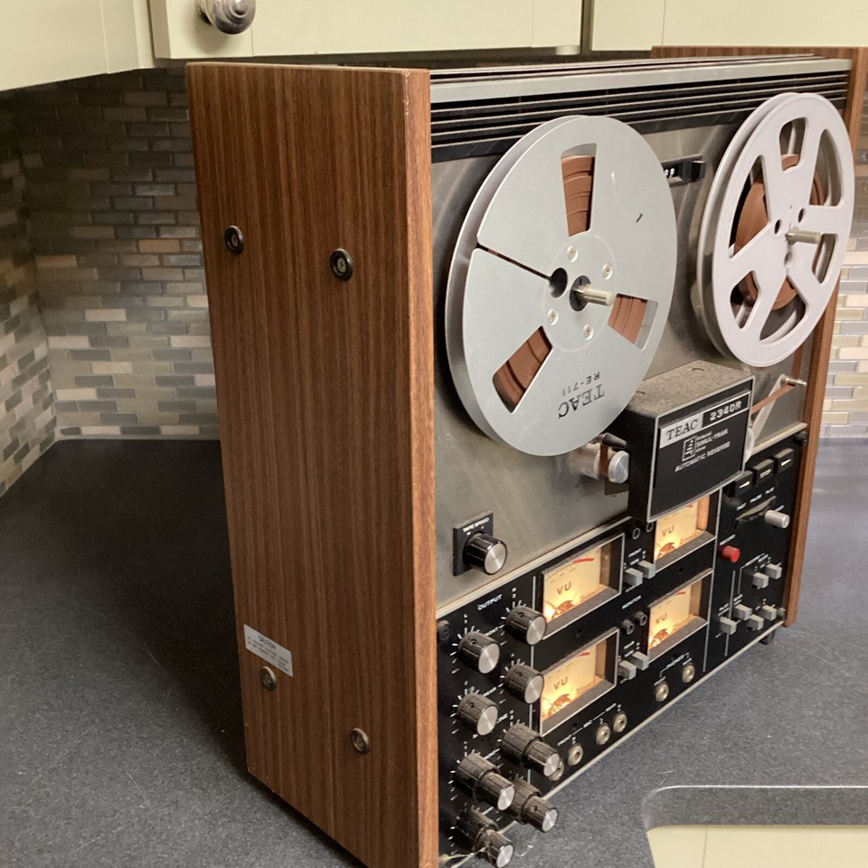 Vintage TEAC 2340R SIMUL- TRAK Audio 4 Channel Stereo Tape Reel-to-Reel ...