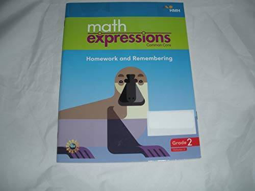 Math Expressions Common Core Homework and Remembering (Grade 2) (Vo ...