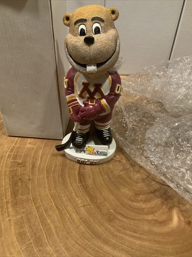 NEW Goldy Gopher Hockey Bobblehead WCHA BIG TEN | eBay