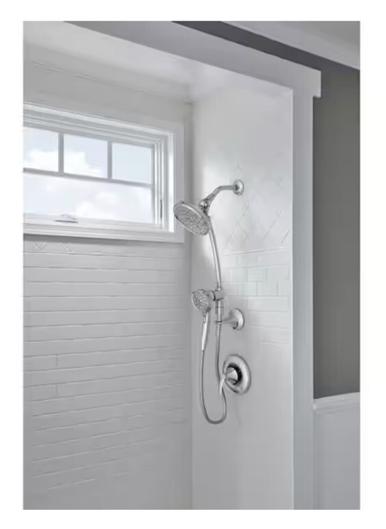 MOEN 28586 Attract 6-spray Dual Shower&Slidebar Wall Mount 1.75 GPM in ...