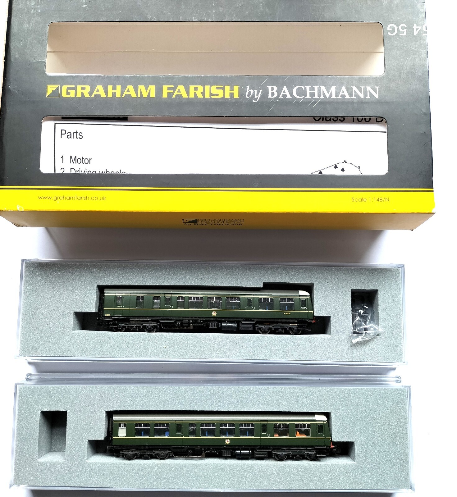 Graham Farish 371-879 Class 108 Powered Twin DMU BR Green N Gauge | eBay UK