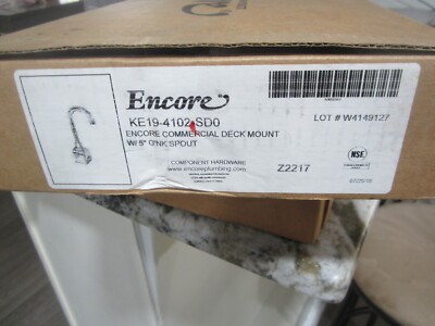 ENCORE KE19-4102-SD1 Encore Deck Mount Electronic Faucet | eBay