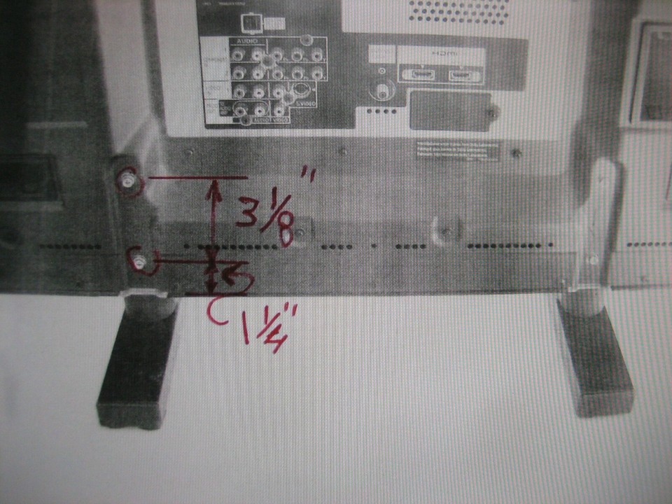#1 COMPATIBLE PANASONIC TV LEGS STAND TH-58PH10UK TH-58PE75U TH-58PX60U ...