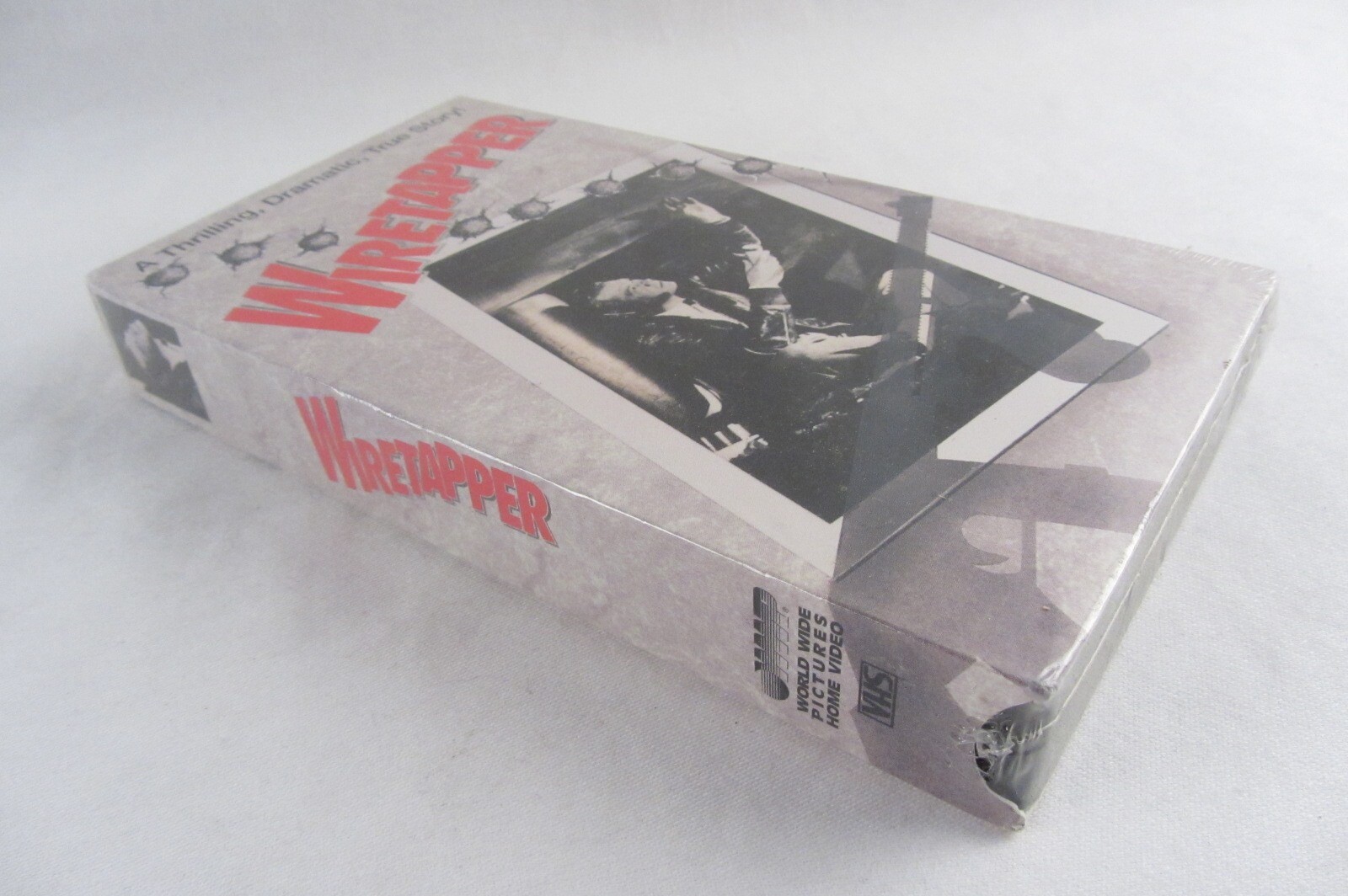 NEW VHS WIRETAPPER Based on Jim Vaus life story, Billy Graham Crusade ...
