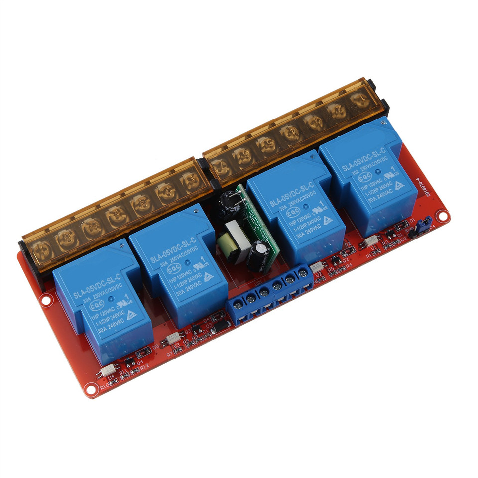 1?? 30A 4 Channel Relay Module Semiconductor Relay Module? Serelais ...