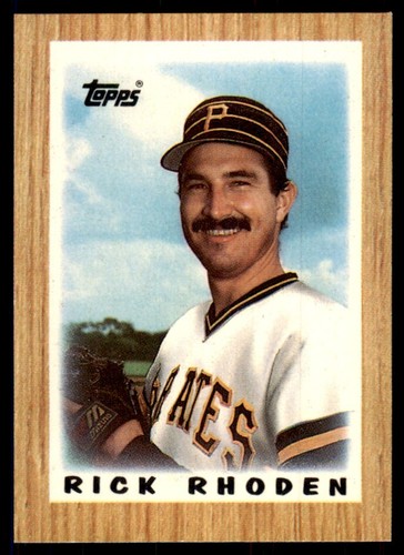 1987 Topps Major League Leaders Rick Rhoden Baseball Cards #31 | eBay
