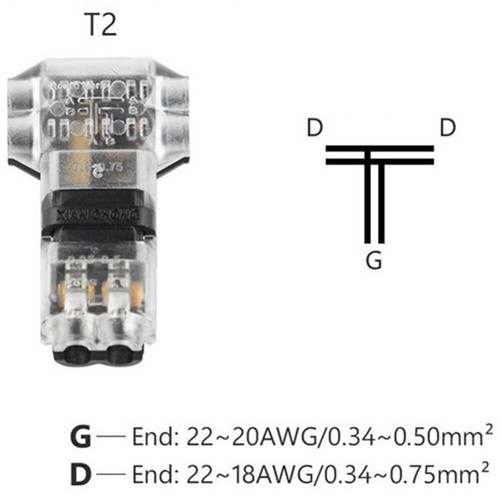 Reliable and Practical 2 pin Quick Cable Connector for Easy Terminal ...