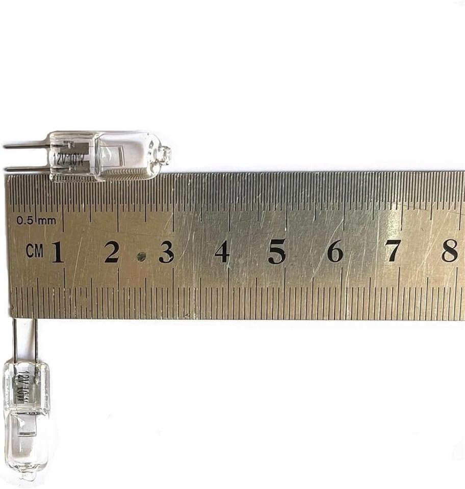 10 Watt T3 G4 Base 12 Volt 2500 Hours Light Bulb 10W 12V 2900K ...