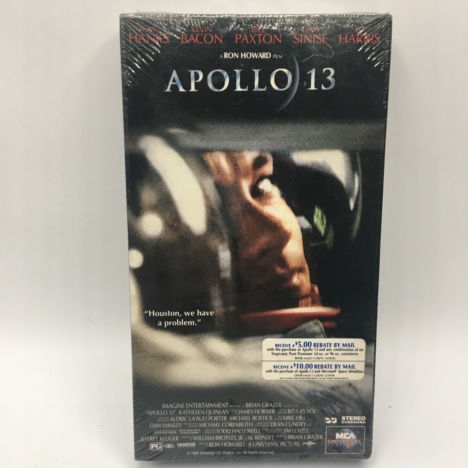Apollo 13 Vhs Tape Watermark First Print Brand New Sealed 96898268233| eBay