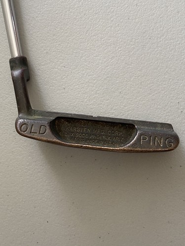 Vintage Old Ping Putter Karsten Mfg Phoenix Ariz RH Steel Shaft HTF | eBay