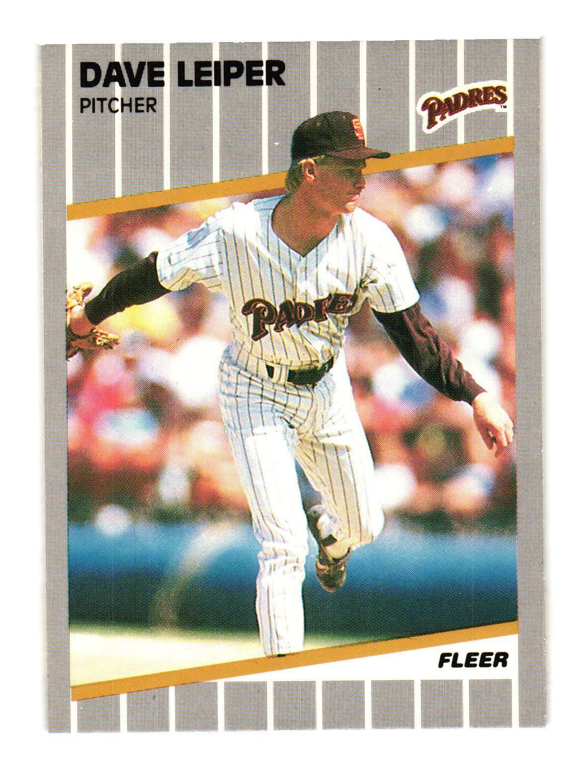 1989 Fleer #310 Dave Leiper San Diego Padres | eBay
