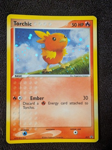2004 Pokemon! TORCHIC #017 Black Star Promo Card | eBay