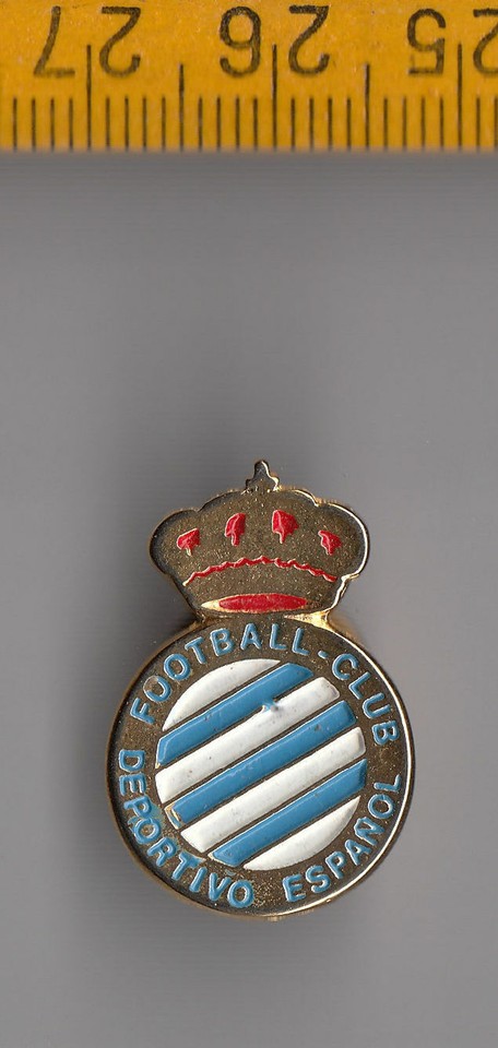 FOOTBALL CLUB PIN BADGE SPAIN Butterfly Back Logo pin badge | eBay UK
