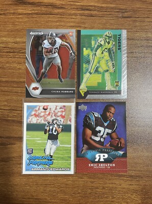 Carolina Panthers Rookie Lot (4) - Hubbard, Marshall Jr, more! | eBay