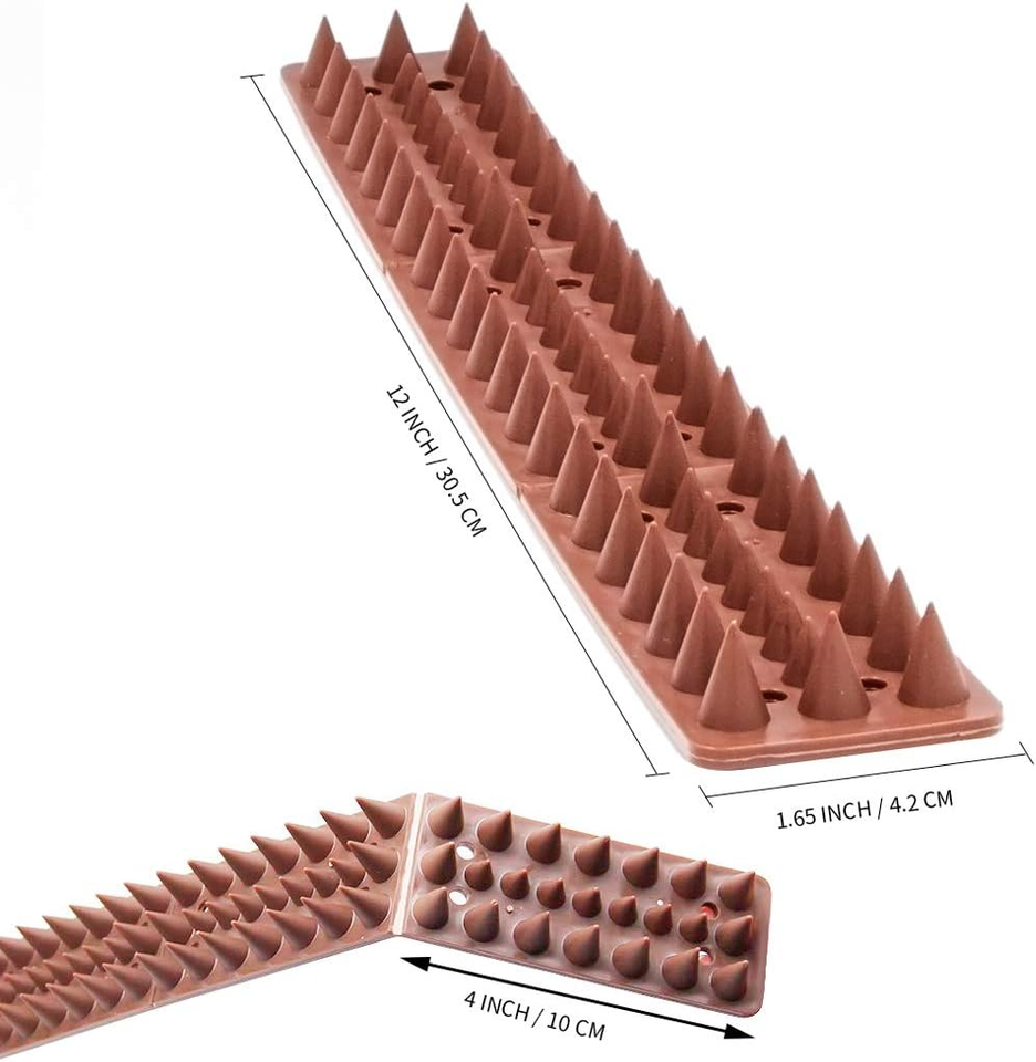 Defender Spike anti Bird Spike Outdoor Cat Pigeon Raccoon Plastic Spike ...