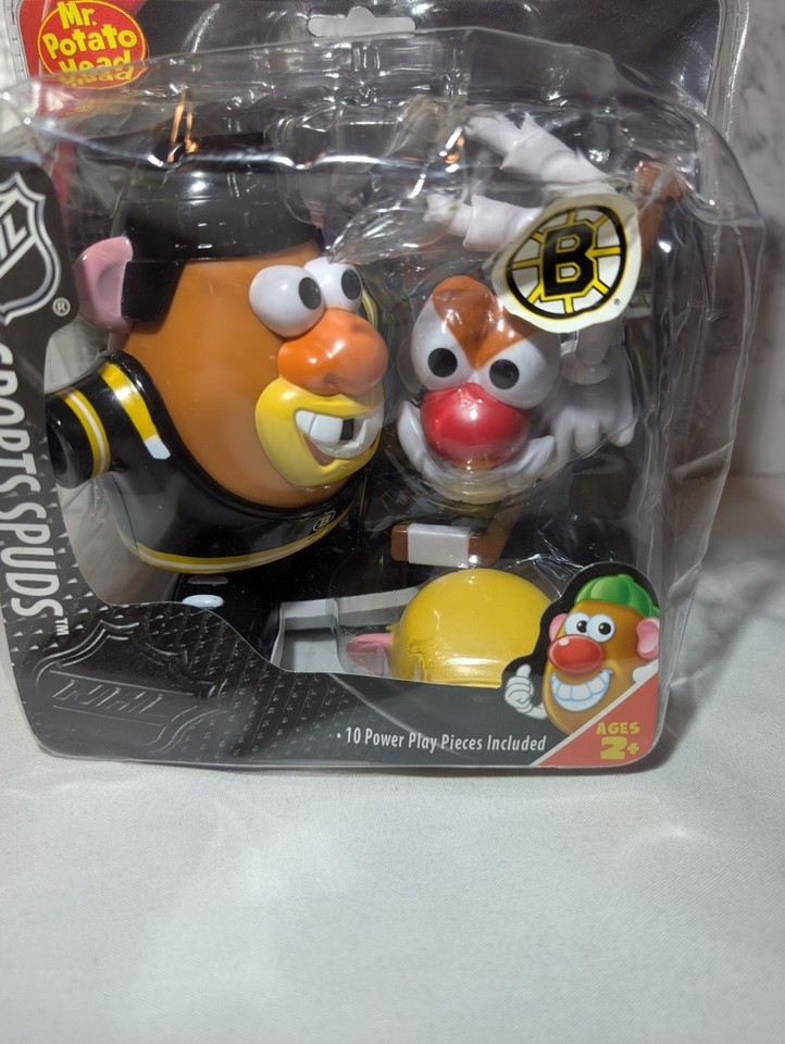 2009 Mr Potato Head Sports Spuds Boston Bruins NHL NEW Damaged Package ...