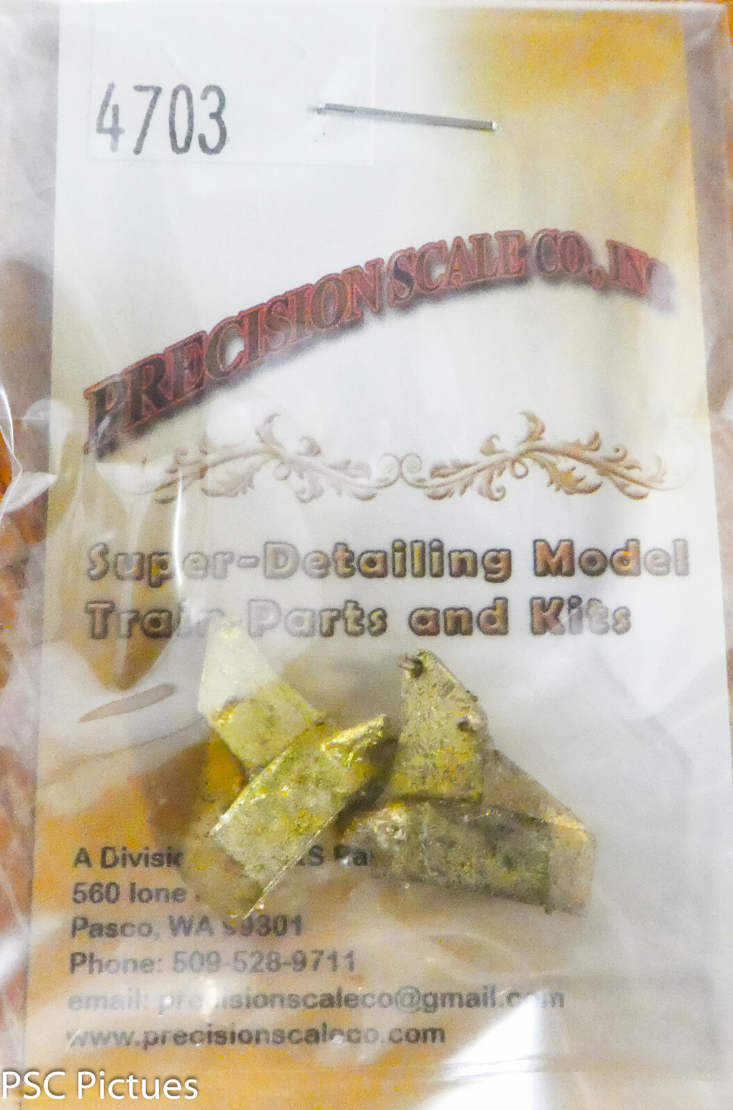 Precision Scale O #4703 Number Boards, Lima Type, R&L (Brass Castings ...