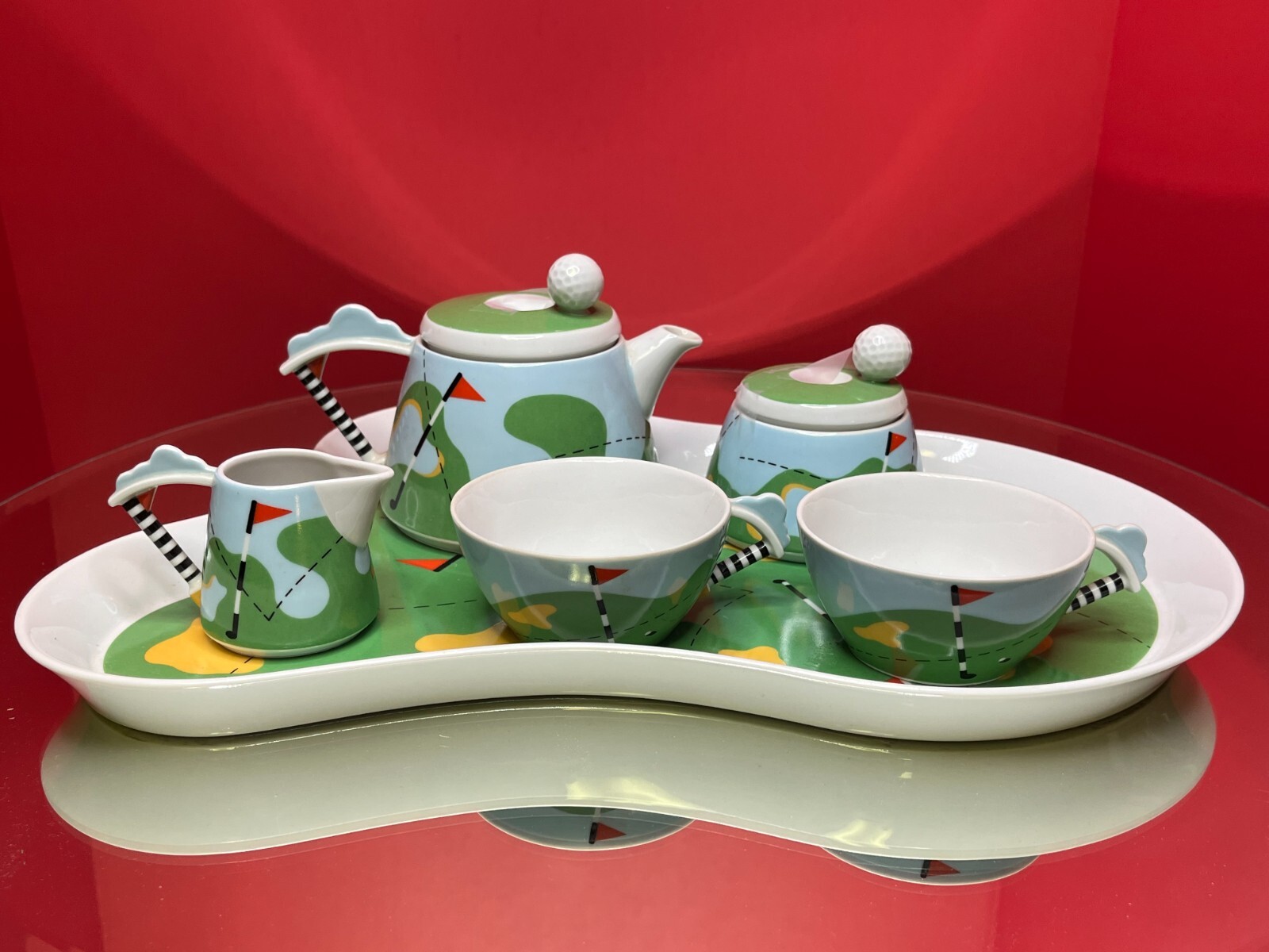 New Thun Karlovarsky porcelain mini-golf tea set. | eBay