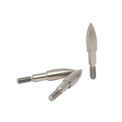 Bohning Stainless Steel Bullet Screw-in Field Points 17/64″ 100 Grain ...