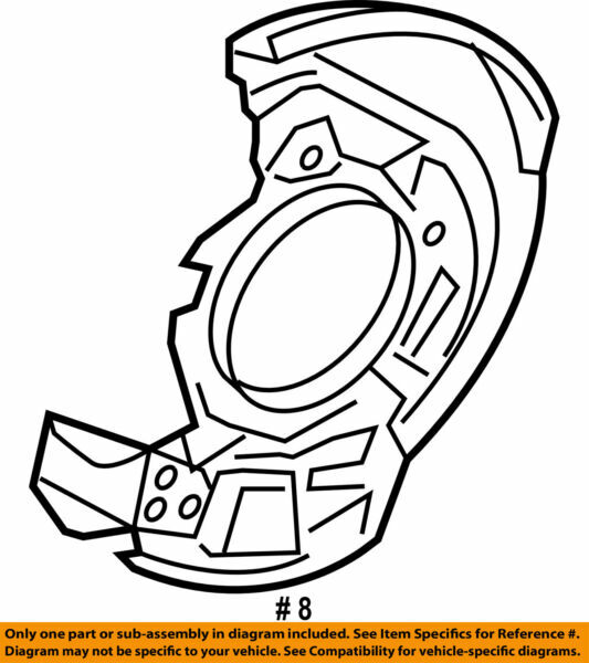 47782-42040 Toyota Cover, disc brake dust, front lh 4778242040, New ...