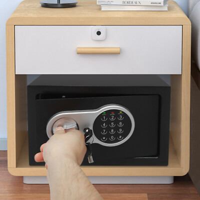 Steel Digital Safe Box Lock Passport Home Security Safes Cash Box for ...