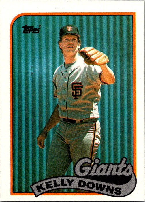 1989 Topps Baseball 361 Kelly Downs | eBay