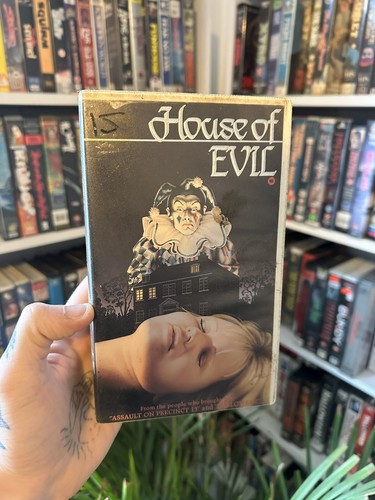House Of Evil Pre Cert Video Nasty Ex Rental Horror VHS | eBay