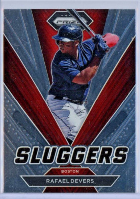2022 Panini Prizm Sluggers Insert #SL-2 Rafael Devers - Boston Red Sox ...