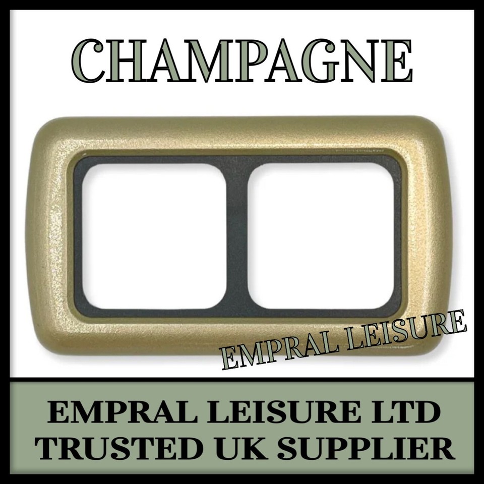 C-Line CBE 12v Light Switch USB Double Socket Campervan Motorhome ...