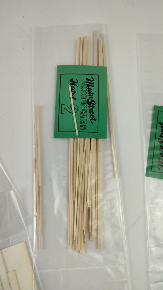 Sierra West Scale Models HO/HOn3 Kit Logging Camp Main Street Kit HO ...