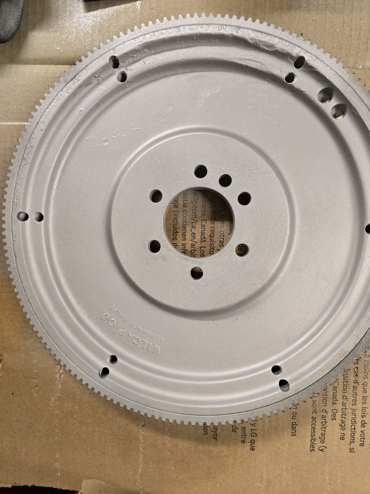 Aluminum big block chevy flywheel Vintage Wilcap Never Installed 168 ...