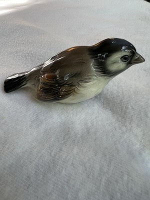 Vintage Cute Goebel Sparrow Wren Chickadee Bird Figurine W Germany CV72 ...
