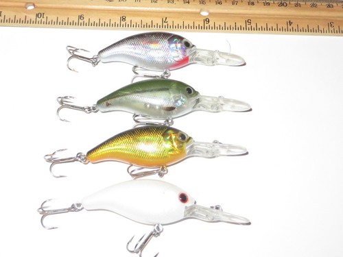 Lot of 4 Strike Pro StrikePro Crankbait Lures | eBay