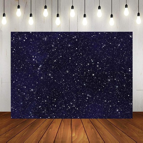 9x6ft Night Sky Star Backdrops Universe Space Theme Starry 9x6ft, black ...