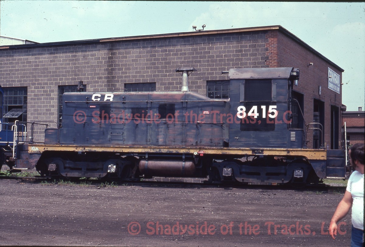 Conrail CR EMD SW1 Diesel Loco #8415 Orig Slide ex Central of New ...