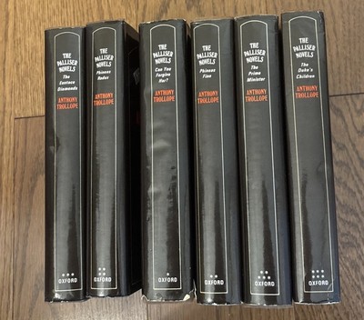 Palliser Novels Anthony Trollope Set/6 Vintage Hardcover Oxford ...